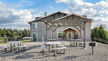 Opções para refeição ao ar livre