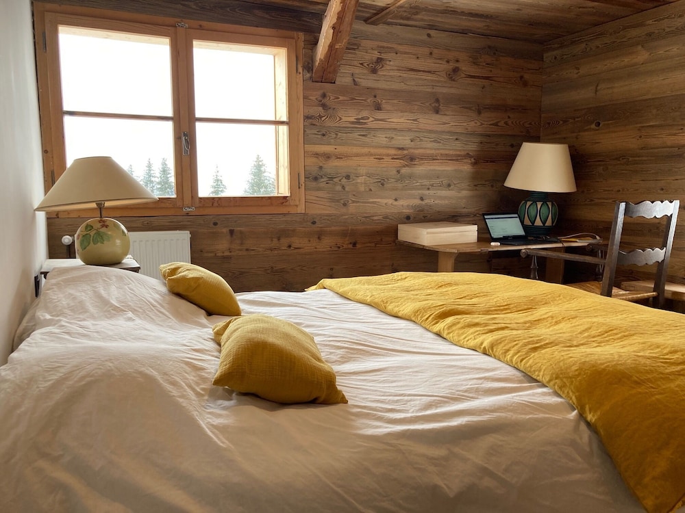 Chalet D'alpage Entièrement Exposé Sud Au Pied Du Mont Blanc - Servoz