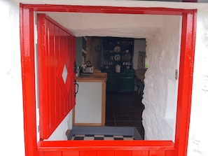 Casa de Campo | Cozinha privada | Um frigorífico, um forno, uma placa de cozinha, uma chaleira elétrica 