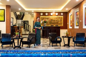 Sala de estar do lobby