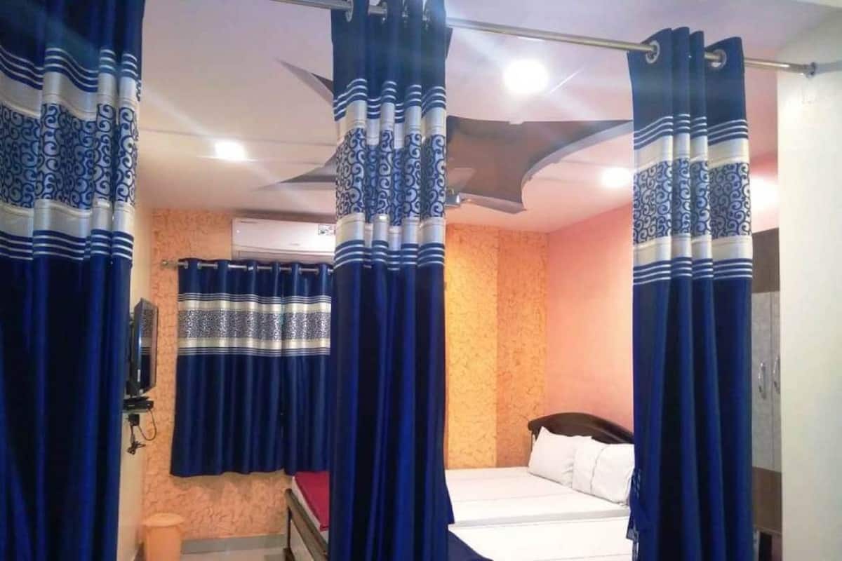 1 quarto, roupa hipoalergénica, ferro/tábua de engomar