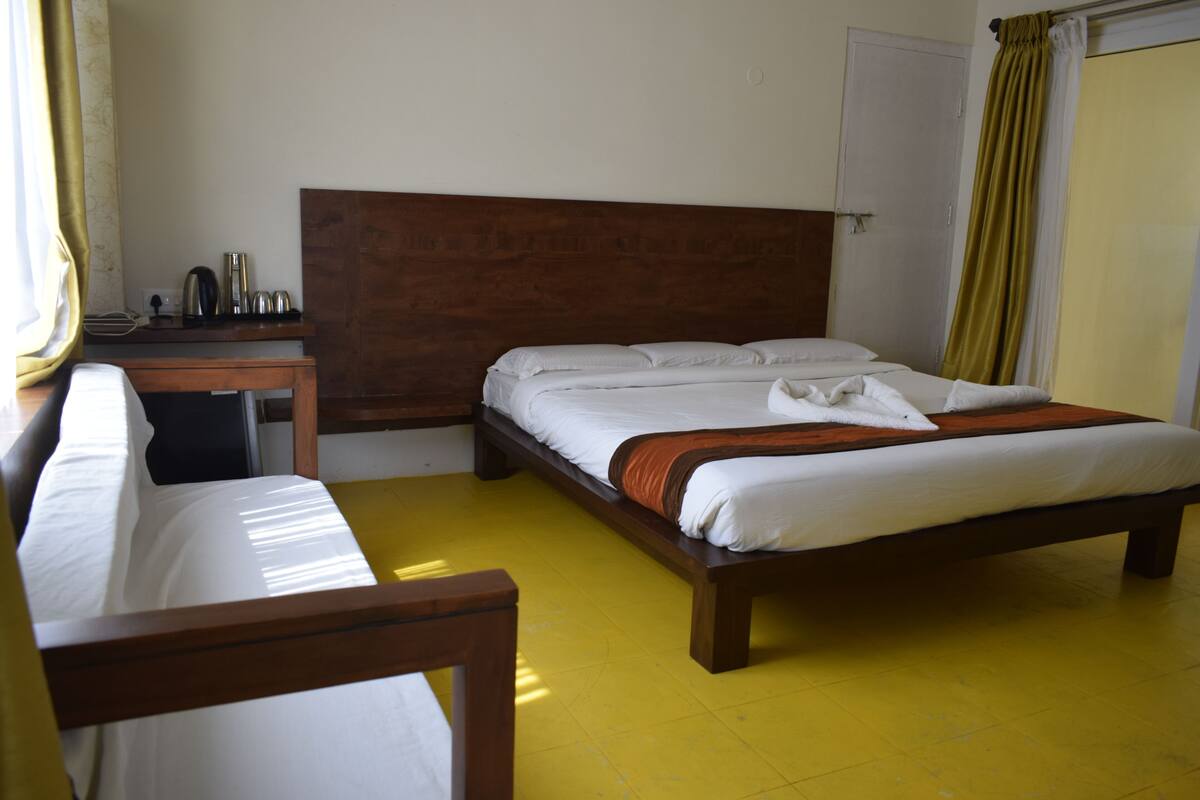 Quarto Quádruplo | 1 quarto, Wi-fi grátis, roupa de cama fornecida