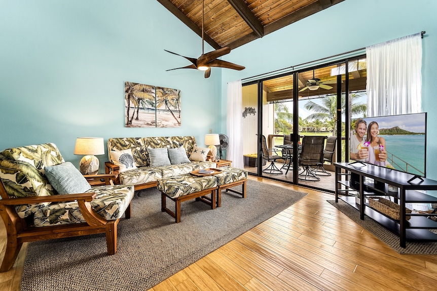 Kksr#7303 Remodeled Top Floor Unit With Loft, Golf Course Views - Hawái