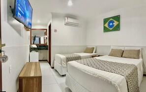 Minibar, Wi-fi grátis, roupa de cama fornecida 