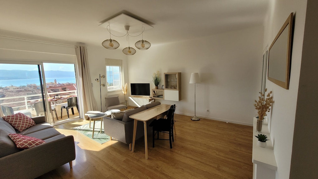 Sea View Ajaccio Gulf, Hyper Center, Private Parking, Elevator, Fiber. - Ajaccio