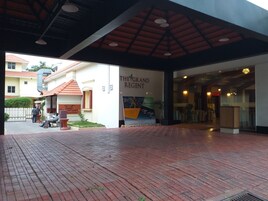 Entrada do alojamento