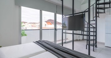 Dúplex | Vista do quarto