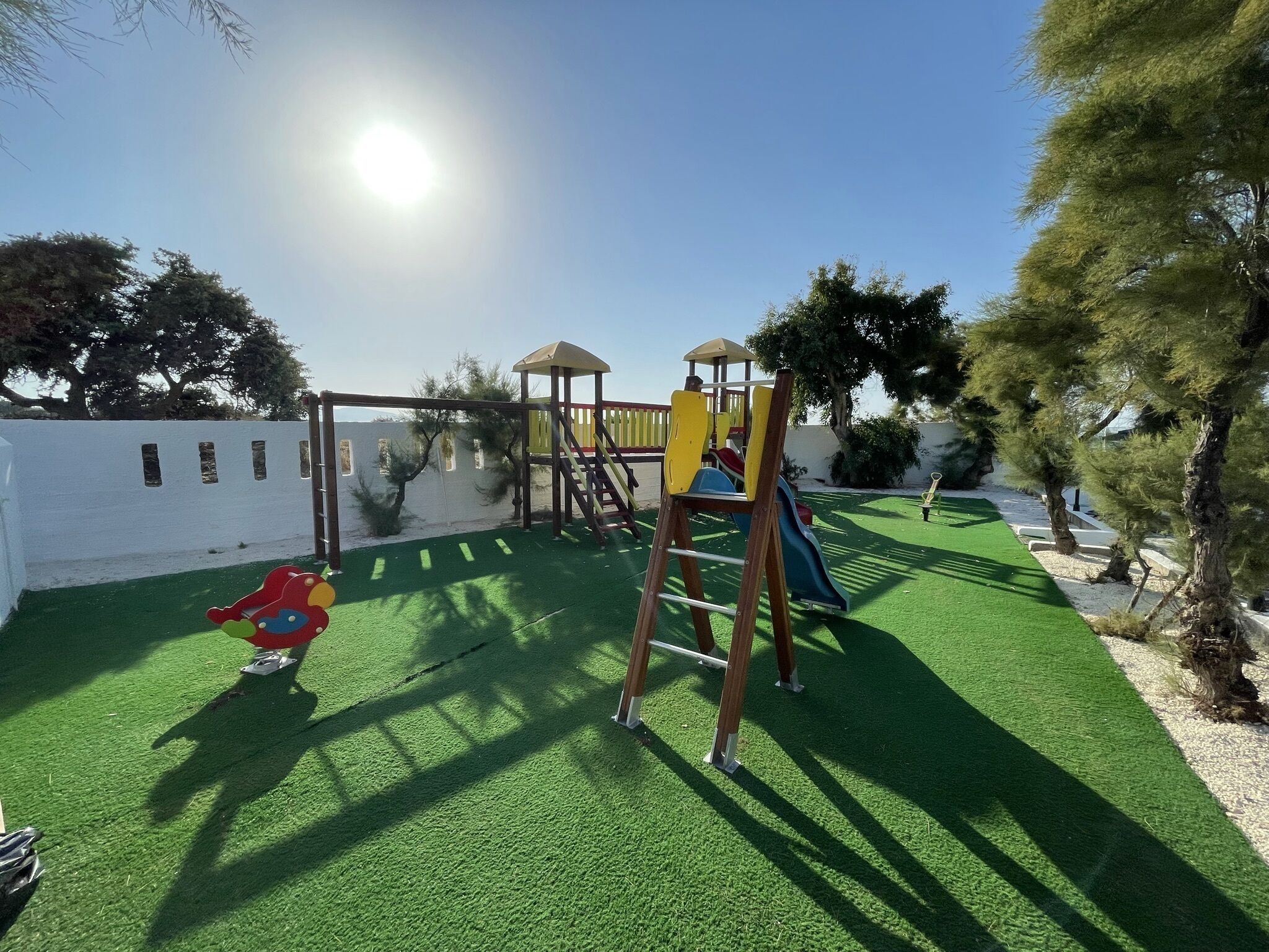 Área de recreio para crianças (ao ar livre)