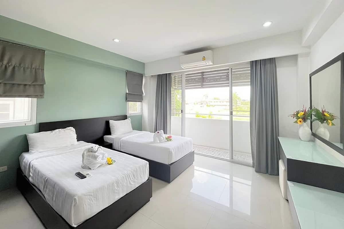 Quarto Twin Superior | Wi-fi grátis, roupa de cama fornecida