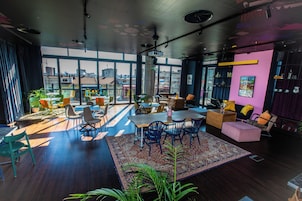 Terraço no piso superior