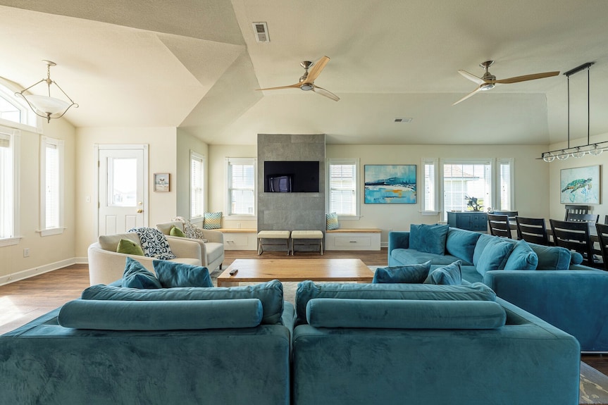 Sunrise To Sunset - S Nags Head Mp 19.5, 140 Yds To Beach, Pool, Elevator, Pets Ok, Flex Stays - Nags Head, NC