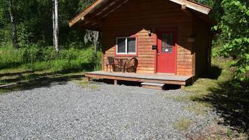 Cabana de Madeira Superior, casa de banho anexa (Birch Cabin) | Exterior