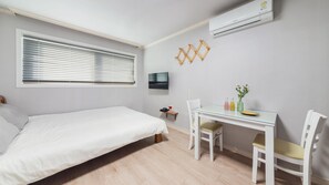 Quarto básico, 1 quarto (203) | 1 quarto, Wi-Fi de cortesia