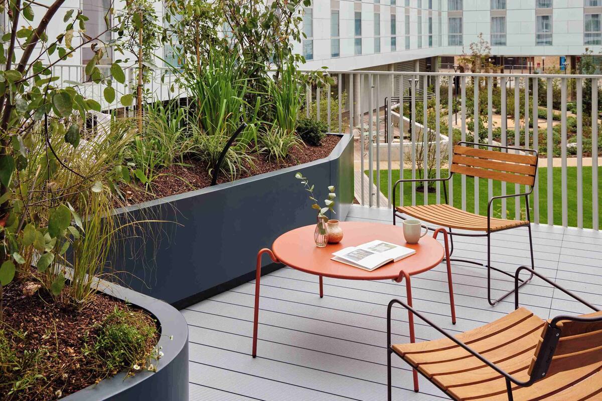Suíte conforto | Terraço/pátio