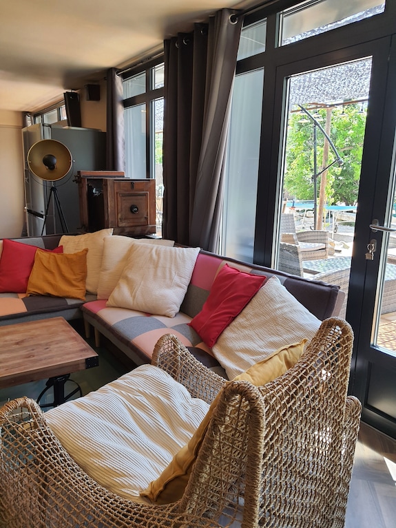 Villa 15 People With Indoor Swimming Pool 10 Meters - Calanque du Mugel