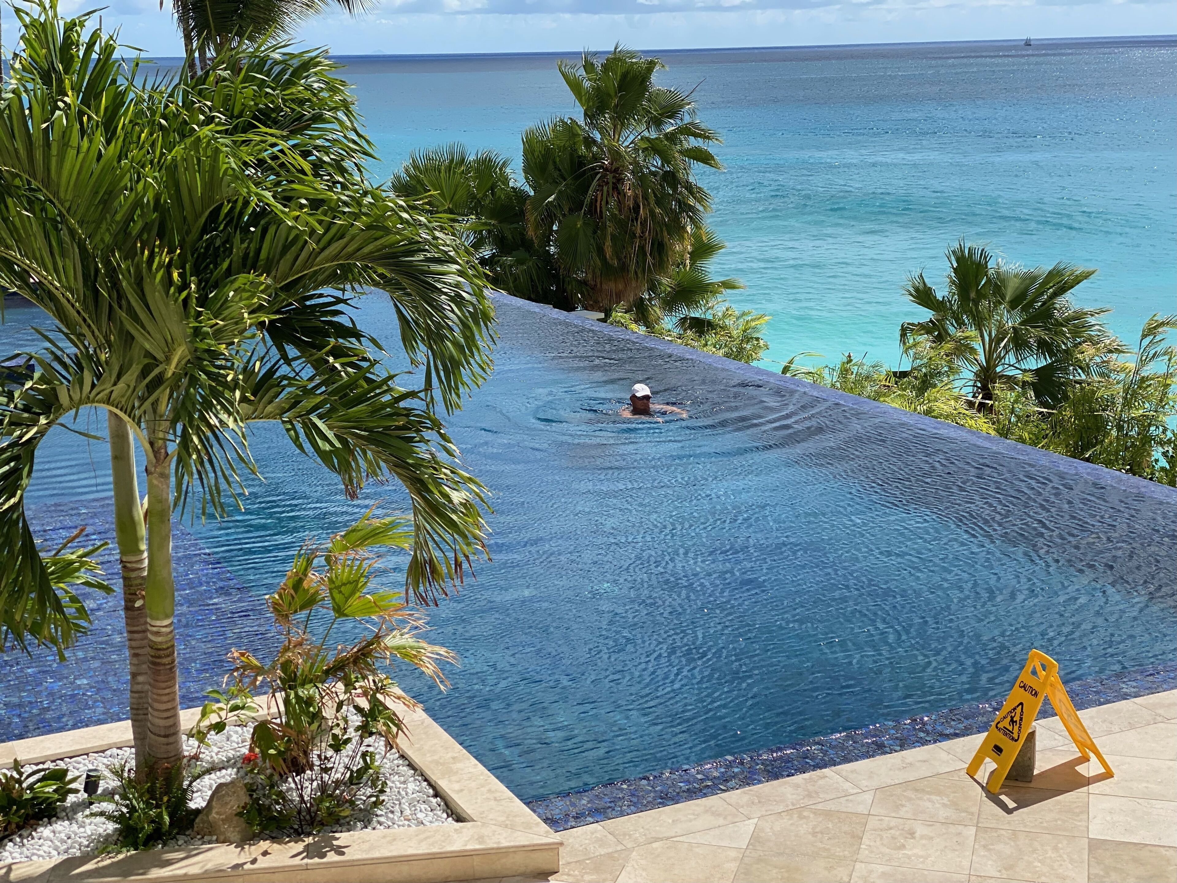 THE Cliff LUXURY OCEAN CUPECOY on BEACH Condo 3 BALCONIES HI FLOOR ...