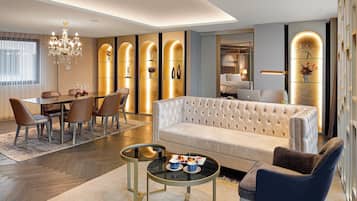 Presidential Suite | Lençóis de algodão egípcio, roupa de alta qualidade, edredões de penas