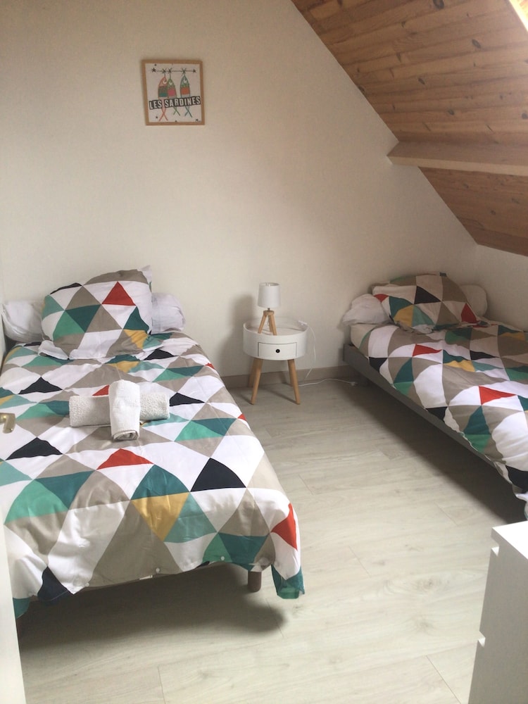 3 *** House In Crozon 4 Bedrooms Near Aber Beach - Crozon