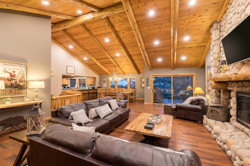 Cooper's Hideaway. Stunning Log Home In Moonridge. Close To Everything W/ Amazing Views.hot Tub. Ac - Califórnia