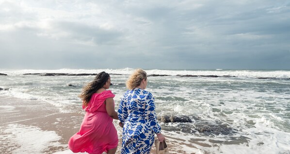 Vista para a praia ou o mar