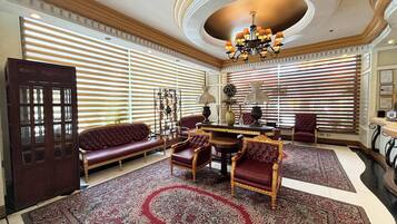 Sala de estar do lobby