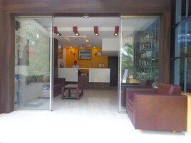 Quiosque de check-in/check-out