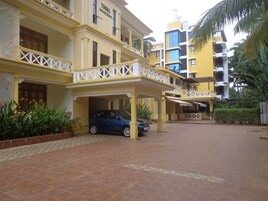 Entrada do alojamento