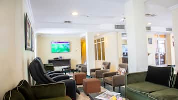 Sala de estar do lobby