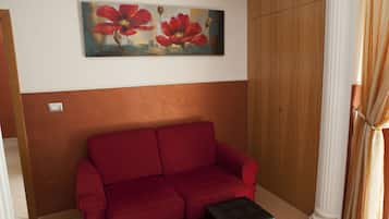 Área de estar no saguão