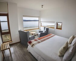 Quarto casal luxo, vista para o mar | Vista do quarto