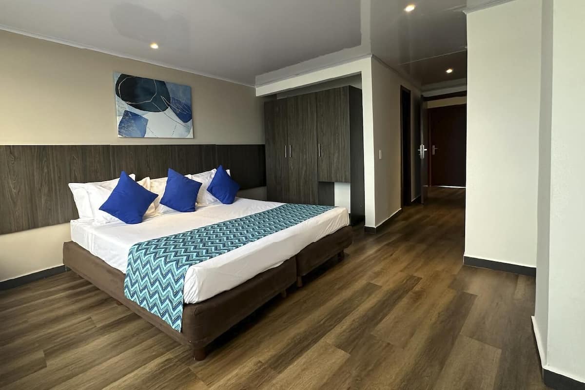 Roupa de cama fornecida