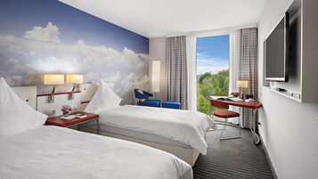 Roupas de cama antialérgicas, quartos à prova de som