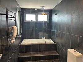 Produtos de toalete grátis, secador de cabelo, toalhas de banho