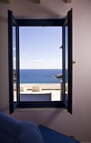 Suíte lua de mel, vista para o mar | Vista do quarto