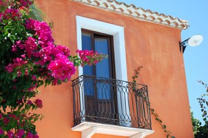 Quarto casal superior | Terraço/pátio