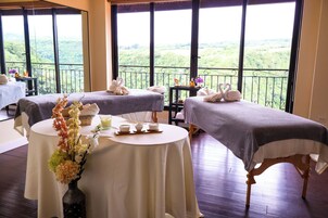 Sauna seca, tratamentos corporais, bandagem corporal