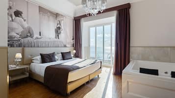 Suíte estúdio superluxo | Frigobar, cofres nos quartos, escrivaninha, quartos à prova de som