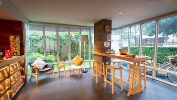 Sala de estar do lobby