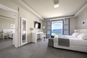 Suíte | Roupas de cama premium, frigobar, cofres nos quartos