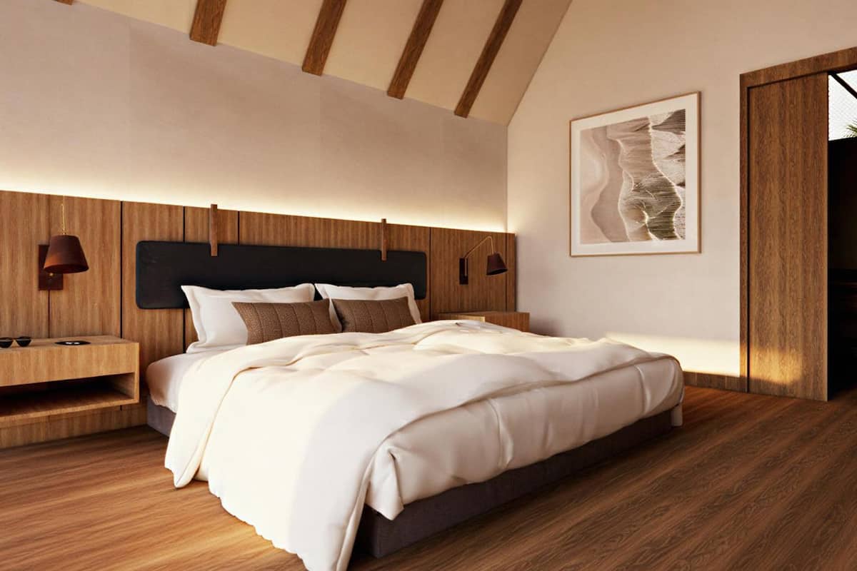 Frigobar, cofres nos quartos, Wi-Fi de cortesia, roupa de cama