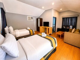 Quarto Twin | Wi-fi grátis, roupa de cama fornecida