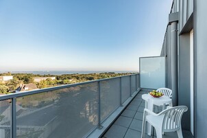 Estúdio, 1 cama de casal e sofá-cama | Terraço/pátio