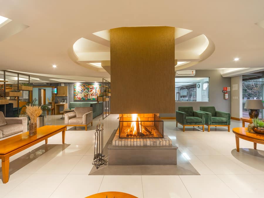 Sala de estar do lobby