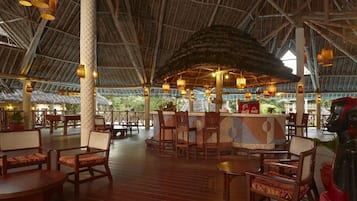 Café da manhã com buffet grátis todos os dias