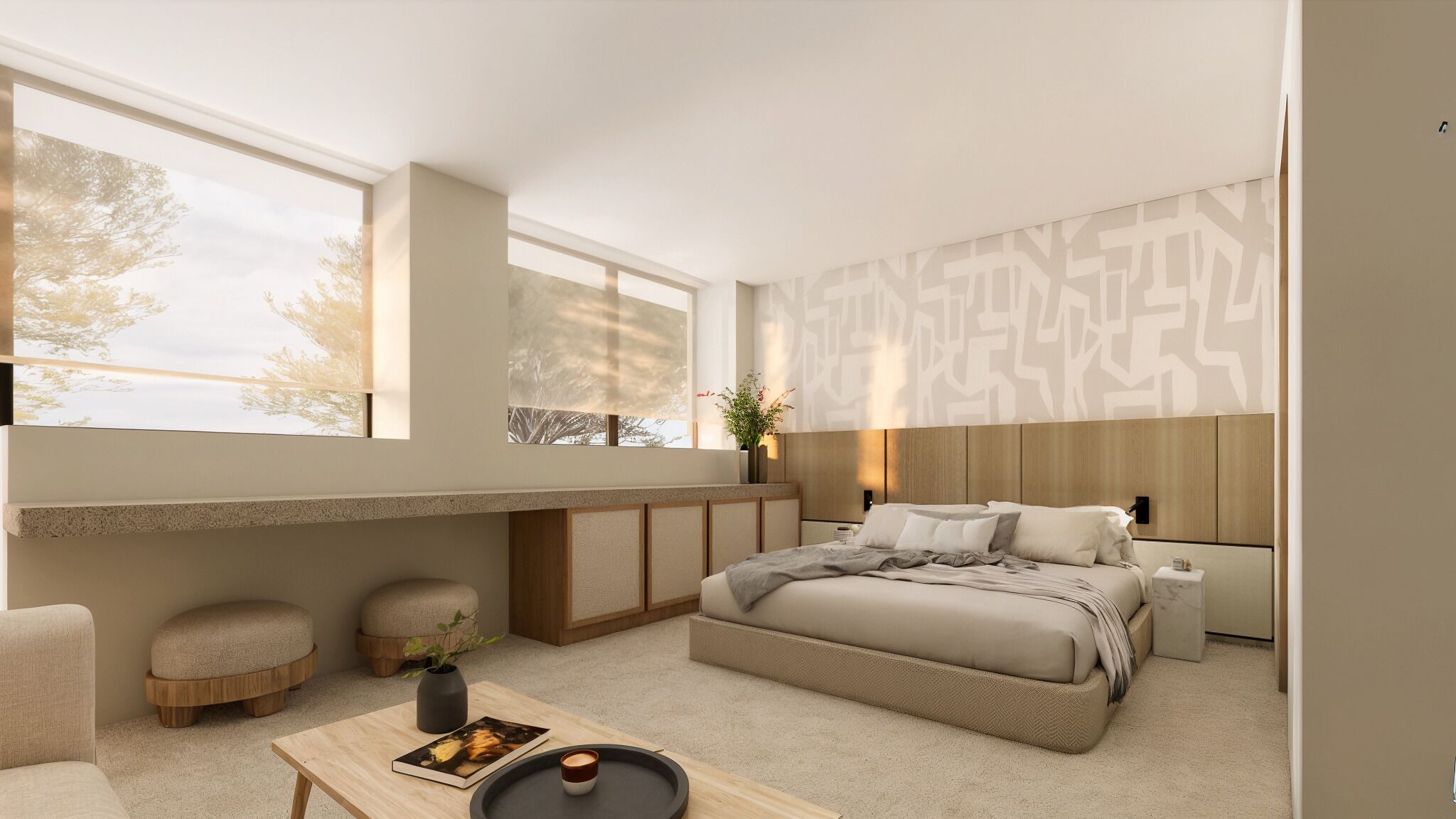 Quarto quádruplo superior | Frigobar, cofres nos quartos, individualmente decorados, escrivaninha