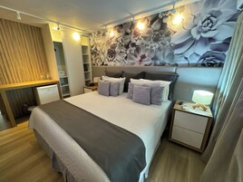 Suíte Acqua Panorâmica Hidro | Frigobar, Wi-Fi de cortesia
