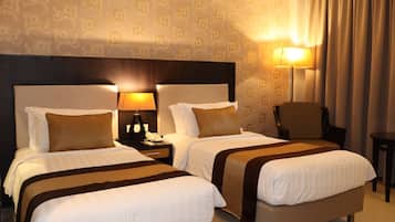 Quarto Deluxe | Minibar, cofre no quarto, Wi-fi grátis