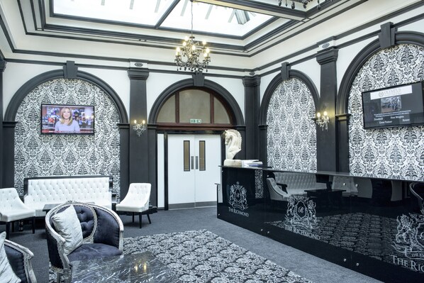 Quiosque de check-in/check-out