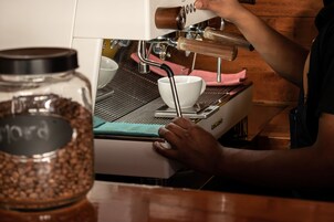 Serviço de café