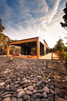 Villa de Luxo, 2 quartos, vista para o oceano, junto ao mar | Terraço/pátio interior